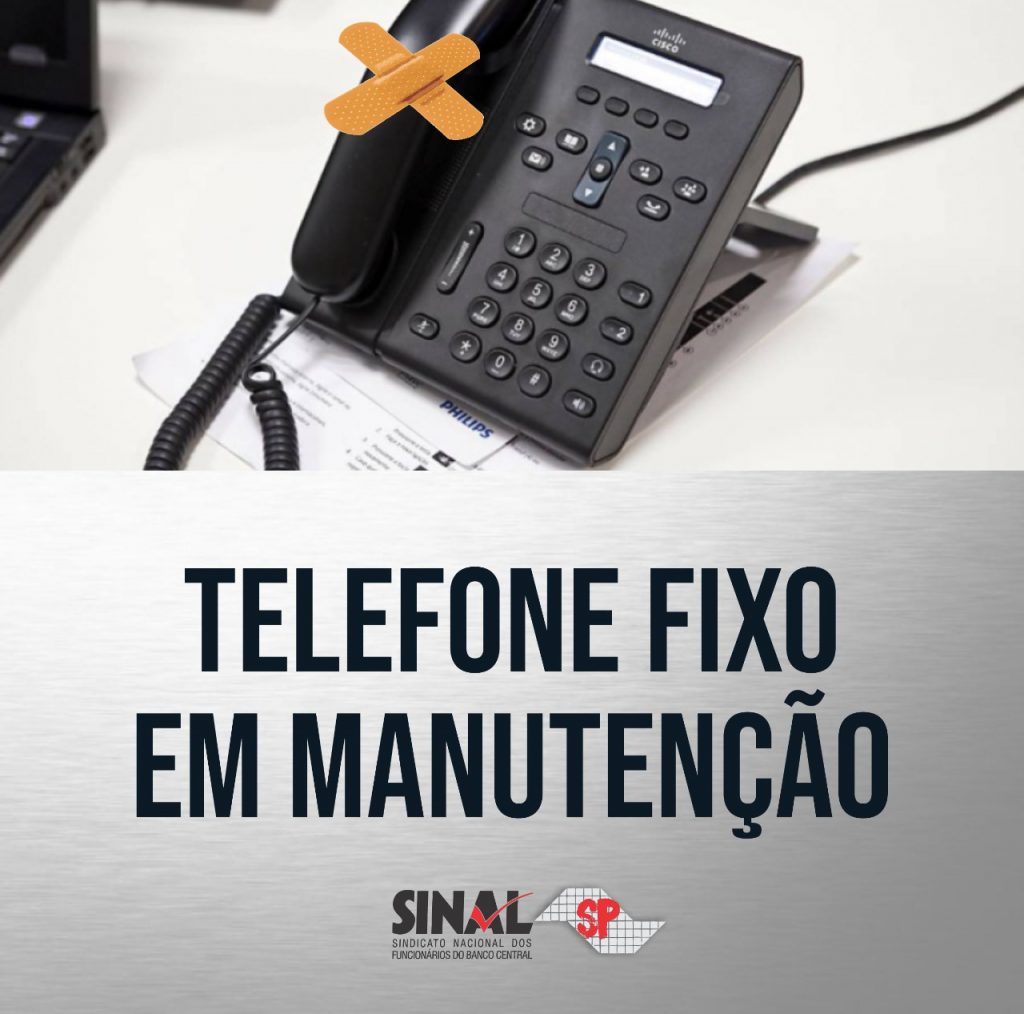 Problemas técnicos no telefone fixo do Sinal/SP | SINAL - Sindicato ...
